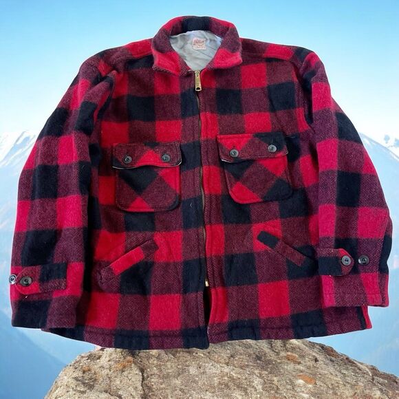 Pointer Brand | Jackets & Coats | Vintage 6s Pointer Brand Wool Cruiser ...